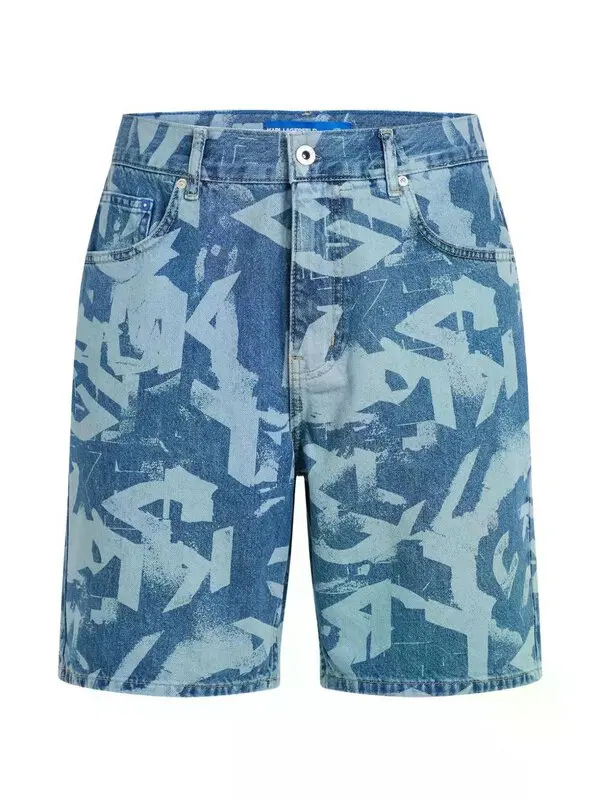 Karl Lagerfeld All-over Print Shorts