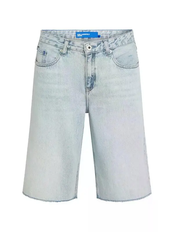 Karl Lagerfeld Five-pocket Denim Shorts