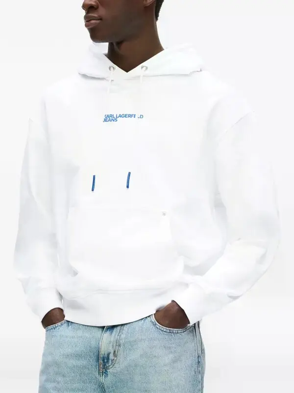 Karl Lagerfeld Graphic-print Relaxed Fit Hoodie