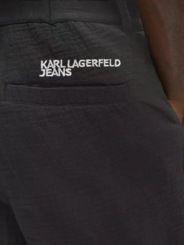Karl Lagerfeld Crinkled Shorts