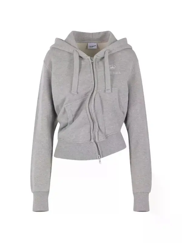 Vaquera Zip-up Hoodie - Grey