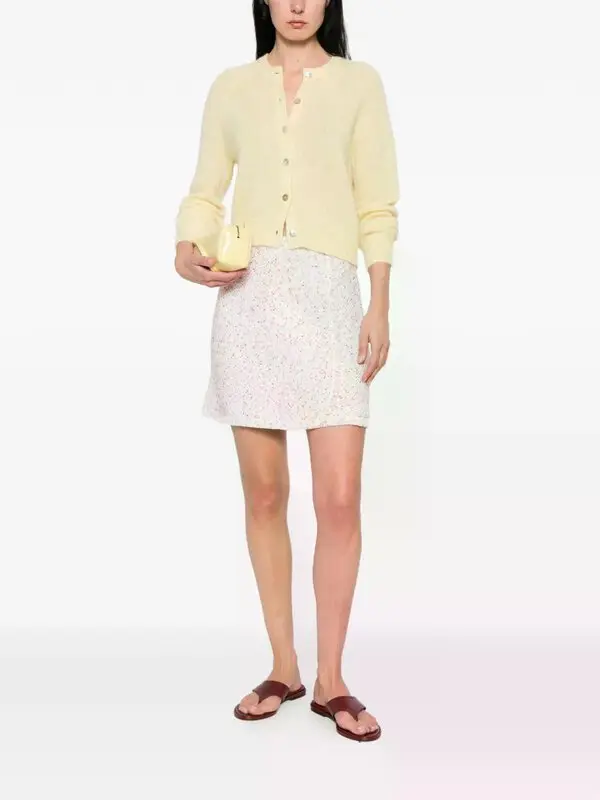 Bruno Manetti Fringed A-line Mini Skirt