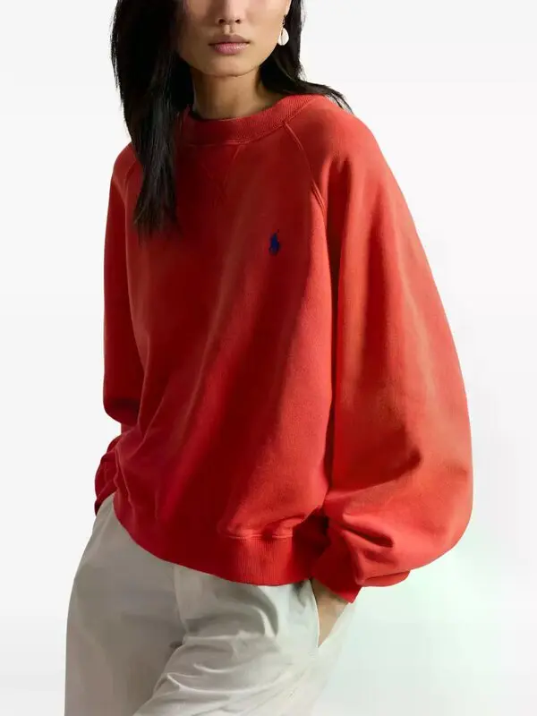 Polo Ralph Lauren Raglan-sleeve Sweatshirt - Red