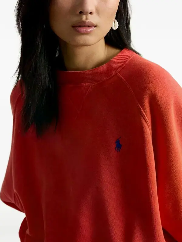 Polo Ralph Lauren Raglan-sleeve Sweatshirt - Red