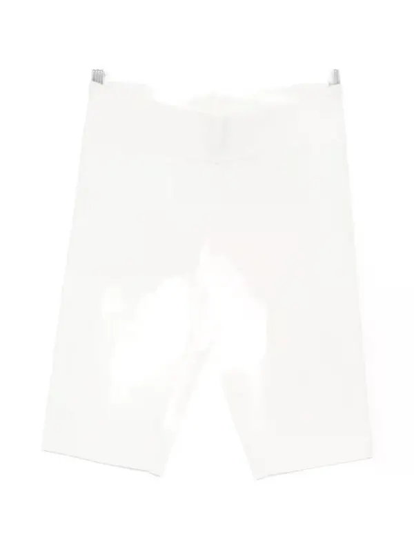 TOTEME Knit Capri Shorts - White