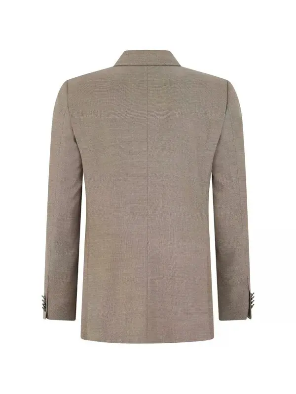 BOSS Peak-lapel Double-breasted Blazer - Neutrals