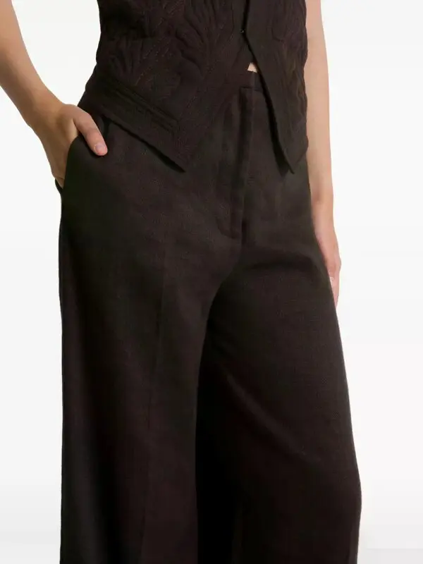 Alberta Ferretti Wide-leg Trousers
