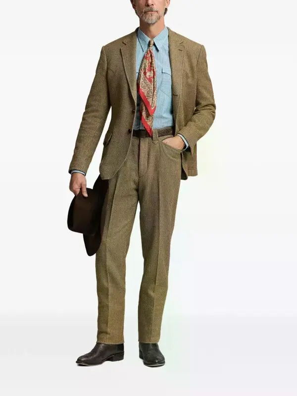 Ralph Lauren Plaid-pattern Blazer