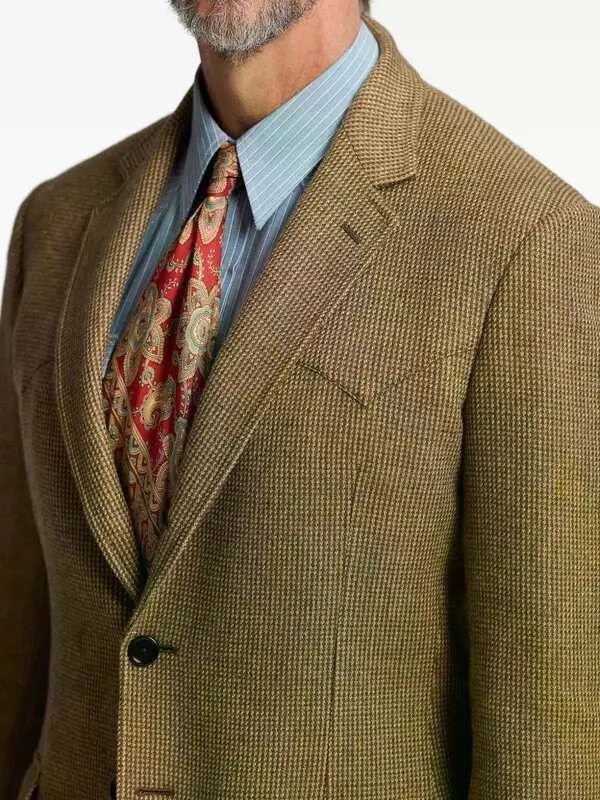 Ralph Lauren Plaid-pattern Blazer