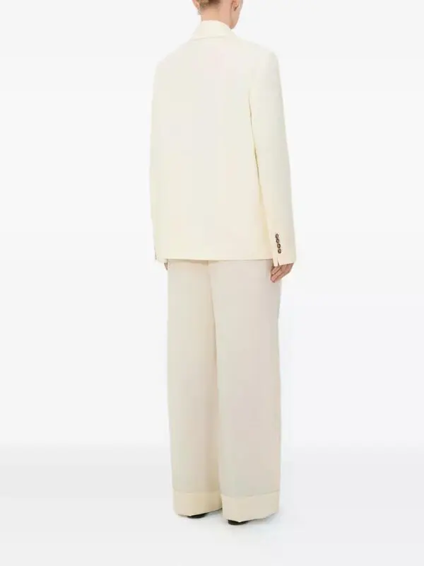 Loulou De Saison Norma Double-breasted Blazer - Neutrals
