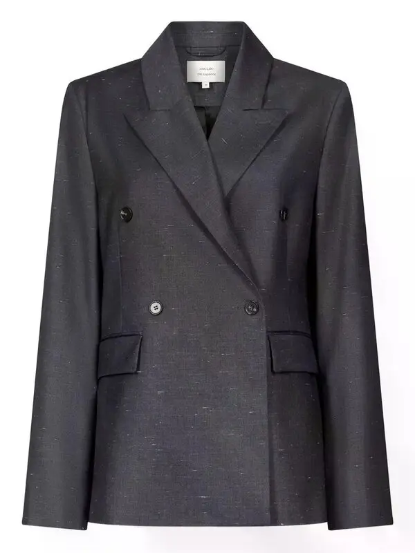 Loulou De Saison Norma Double-breasted Blazer - Grey