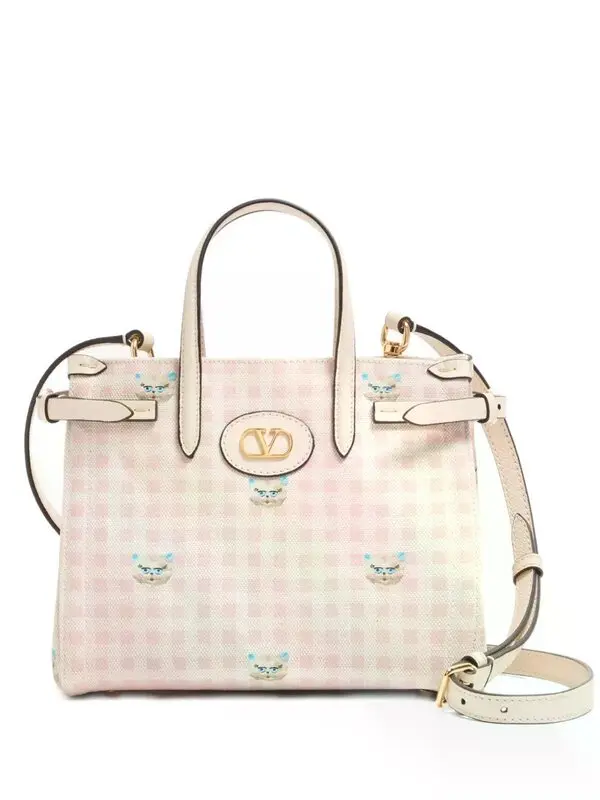 Valentino Garavani Small Antibes Tote - Pink