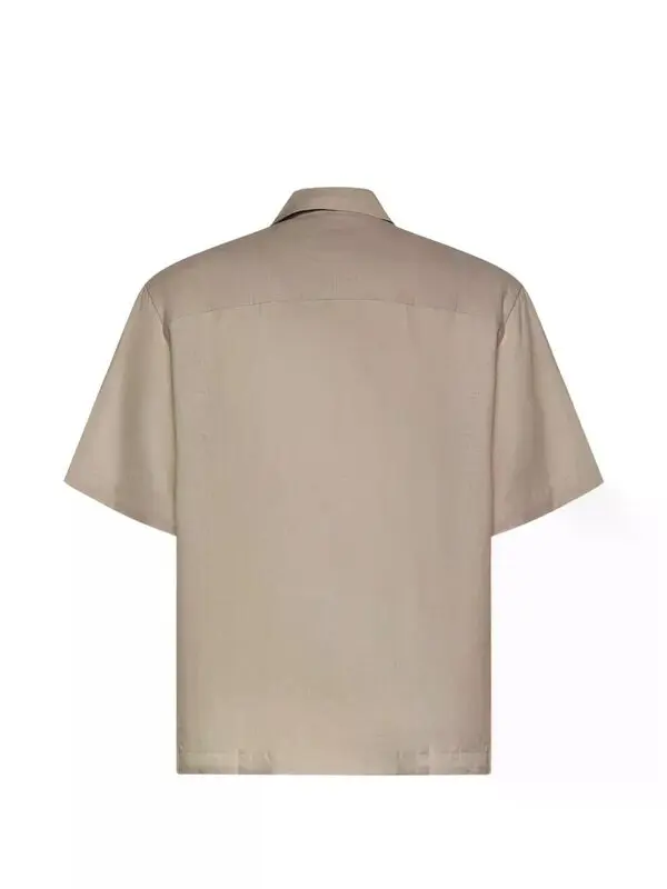 WOC Zip-up Chest-pocket Shirt