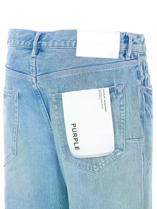 PURPLE BRAND P011 Knee Blowout Jeans - Blue