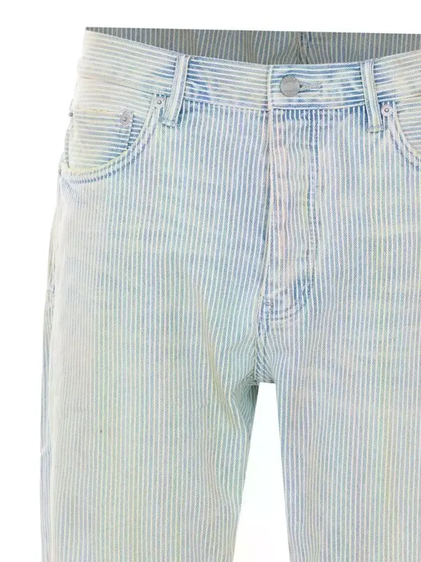 PURPLE BRAND P026 Hickory Blowout Distressed Jeans - Blue