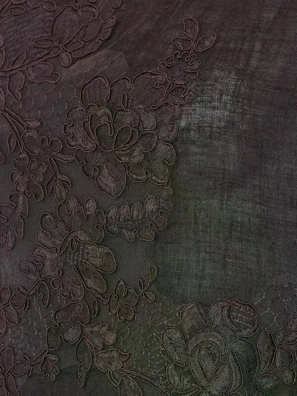 MAURIZIO PECORARO Floral-embroidery Blouse