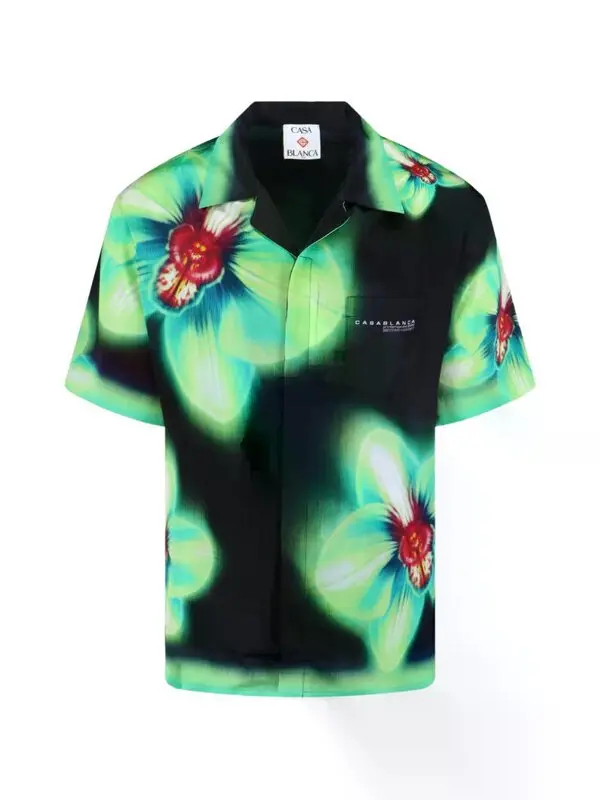 Casablanca Orchid Short-sleeve Shirt