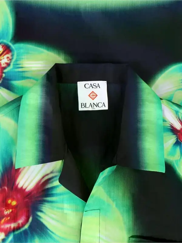 Casablanca Orchid Short-sleeve Shirt