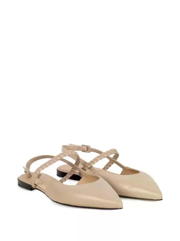POMME D´OR Braided-strap Flat Pumps