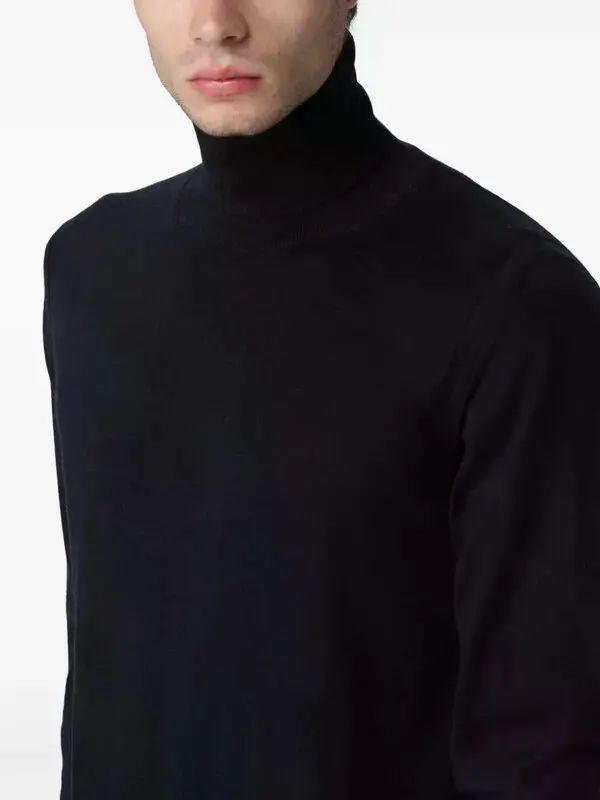 PAOLO PECORA Turtleneck Sweater - Blue