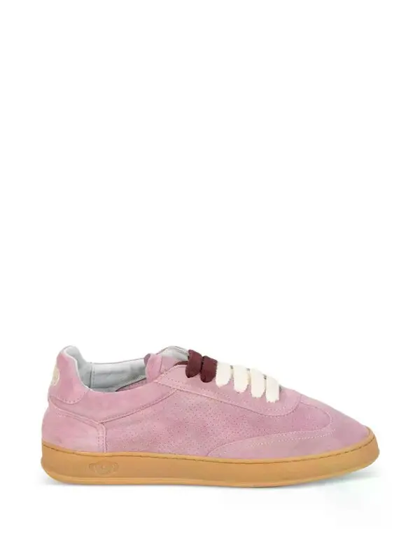 SOLDINI80 Perforated Suede Sneakers - Pink