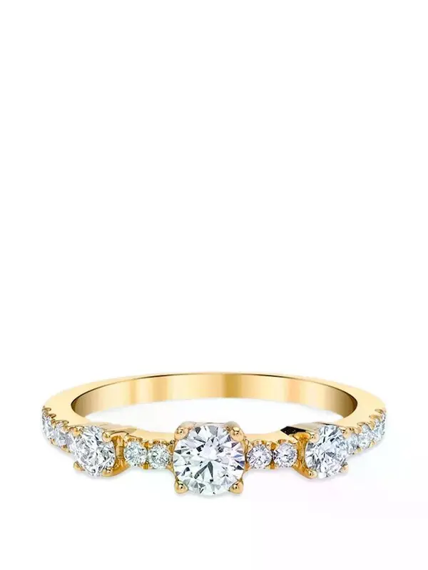 ANITA KO Collins Diamond Ring - Gold