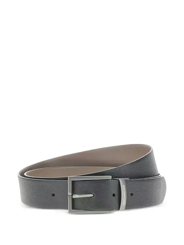 Paul & Shark Reversible Leather Belt - Black