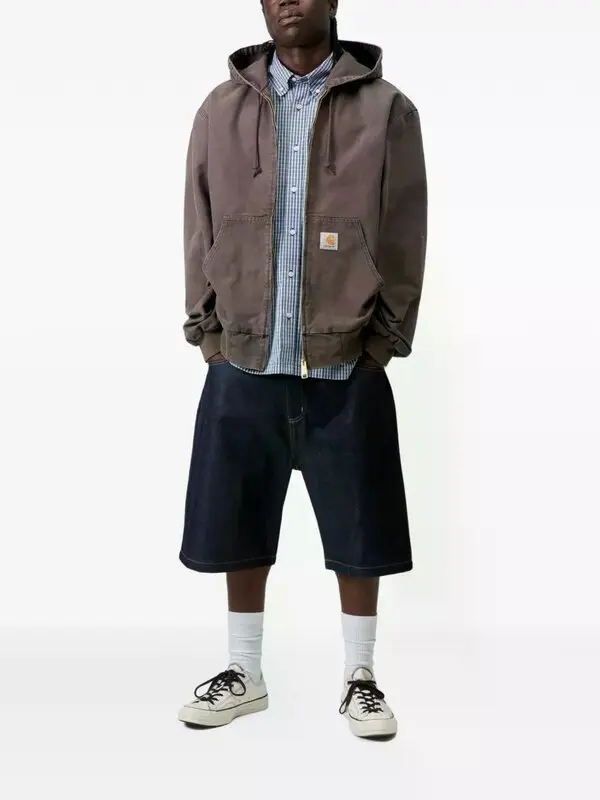 Carhartt Work In Progress Og Active Hooded Zip Jacket - Brown