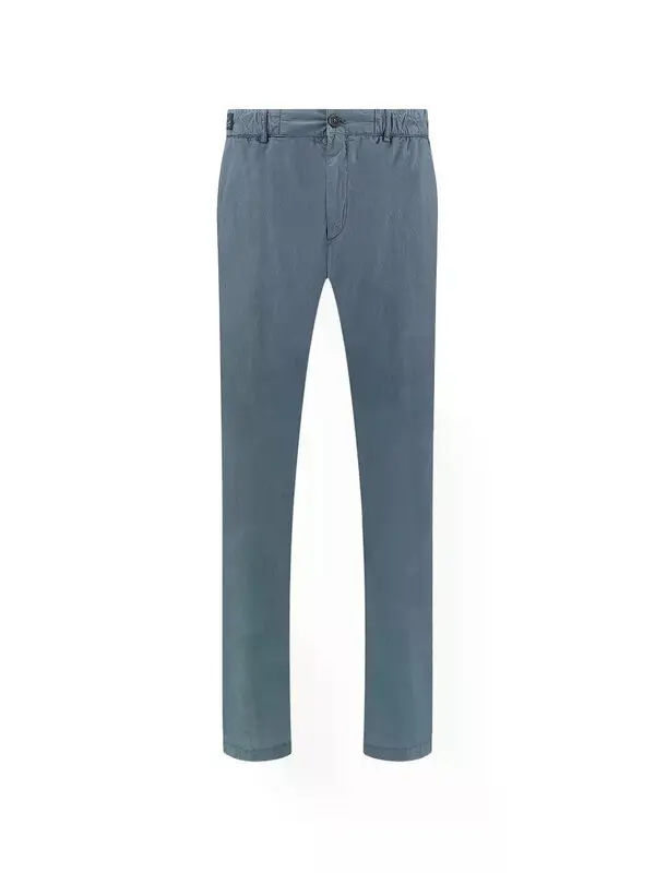 Paul & Shark Buttoned Chino Trousers - Blue