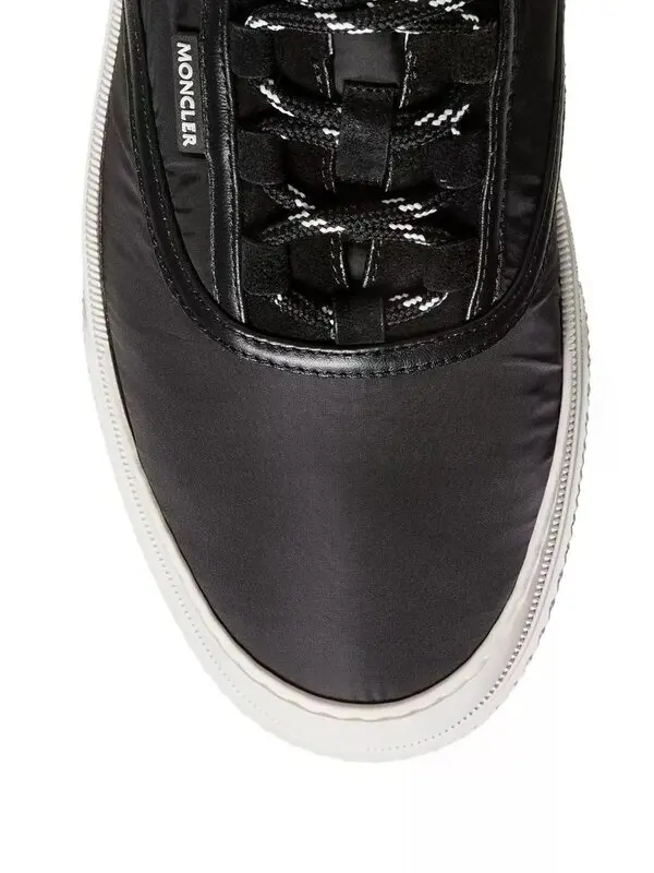Moncler Vera Leisure Padded Sneakers - Black