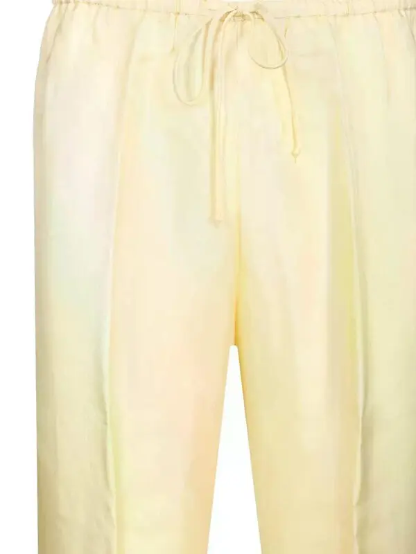 FORTE_FORTE Drawstring-fastening Trousers - Yellow