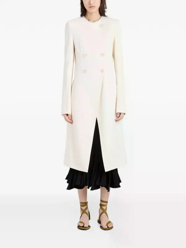 Proenza Schouler Anouk Button-up Coat - Neutrals