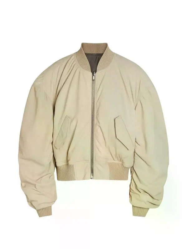 Rick Owens Secchia Flight Reversible Bomber Jacket - Neutrals
