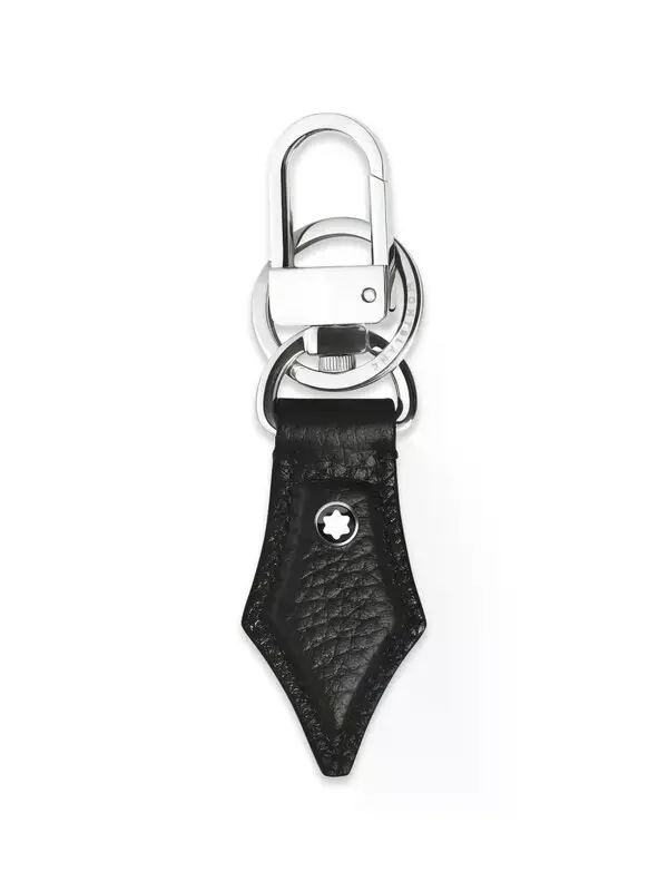 Montblanc Nib Leather Key Holder - Black