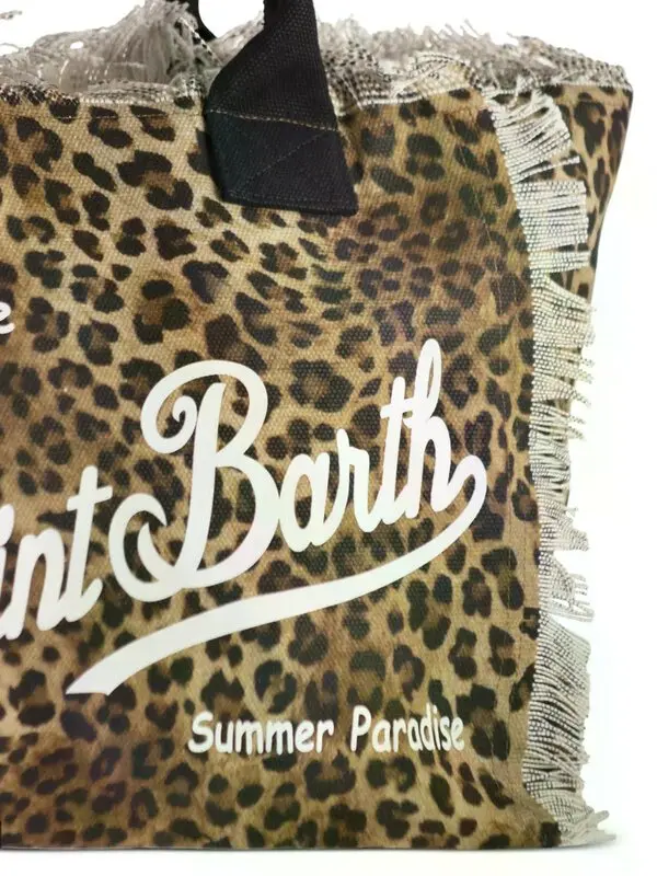 MC2 SAINT BARTH Animal-print Tote Bag - Brown