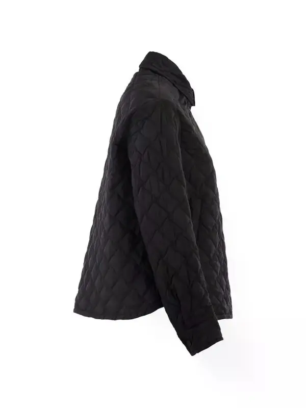 Herno Ecoage Diamond-quilt Puffer Jacket - Black