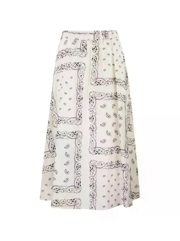 Max Mara Caravan Midi Skirt - Neutrals
