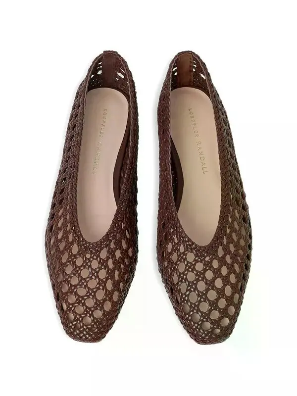 LOEFFLER RANDALL Emery Ballet Flats - Brown