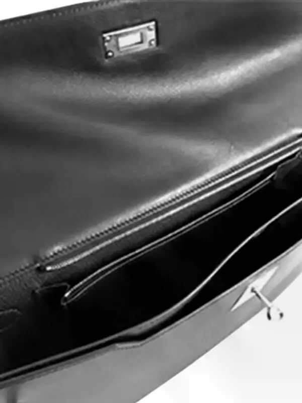 Hermès Evergrain Kelly Depeches 36 Business Bag