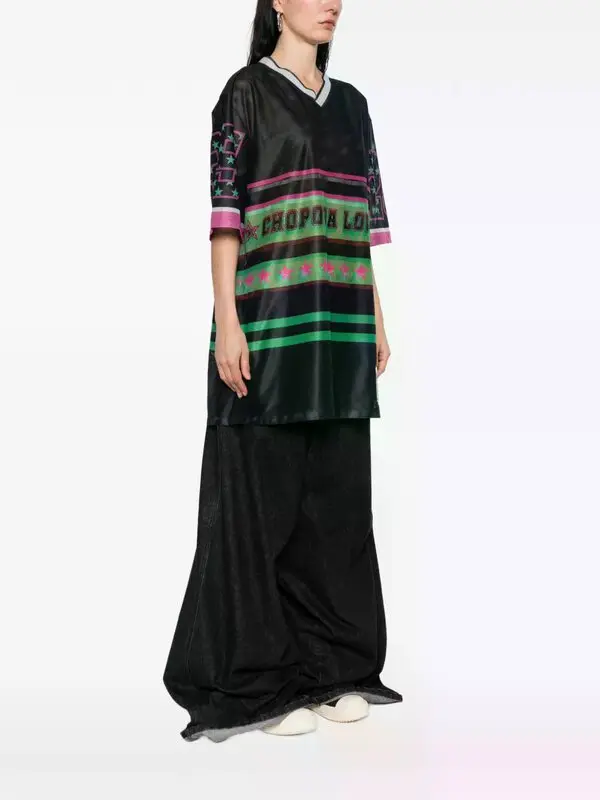 CHOPOVA LOWENA Star-stripe T-shirt