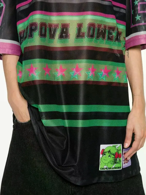 CHOPOVA LOWENA Star-stripe T-shirt