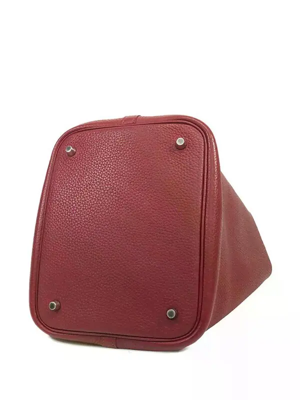 Hermès 2017 Clemence Picotin Lock 22 Handbag - Red