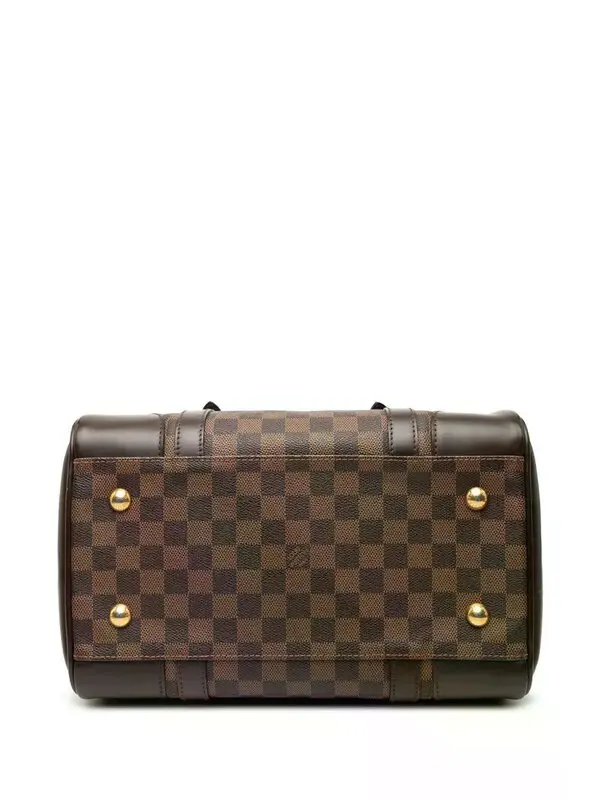 LOUIS VUITTON Damier Ebene Berkeley Handbag - Brown