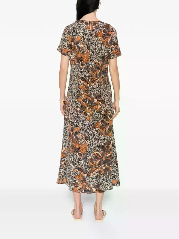 Max Mara Floral Print Dress