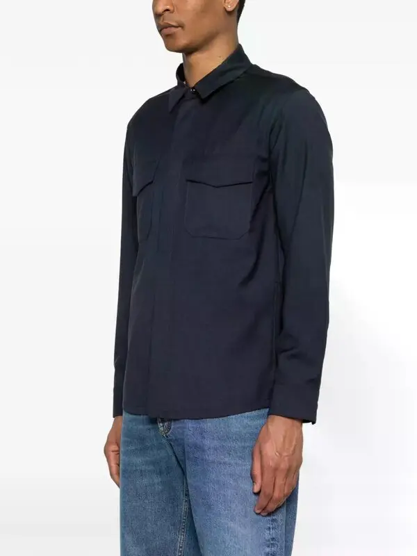 Canali Pocket Jacket - Blue