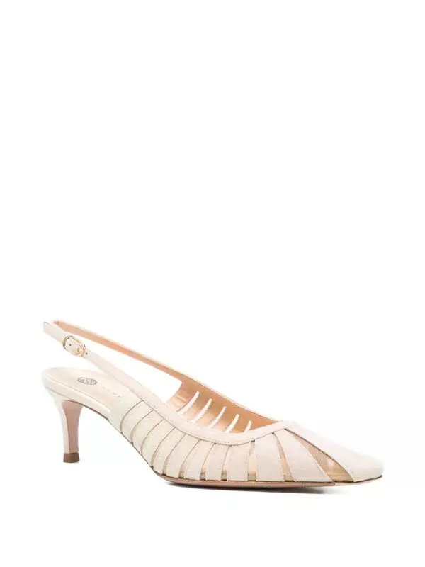 Roberto Festa Fenice Slingback Pumps - Neutrals