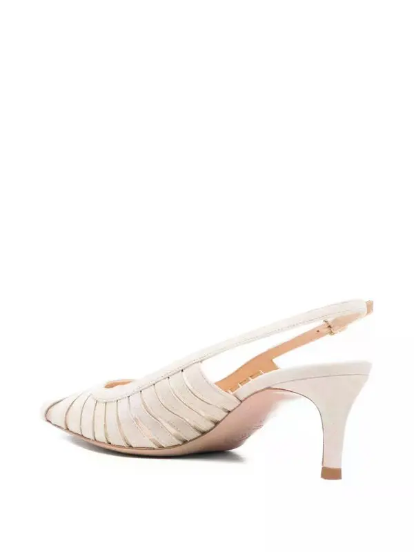 Roberto Festa Fenice Slingback Pumps - Neutrals