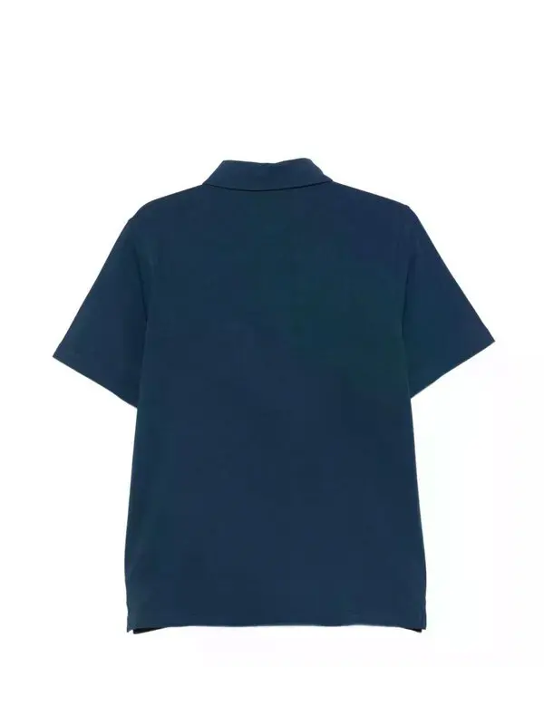 K-WAY Logo-detail Polo Shirt - Blue