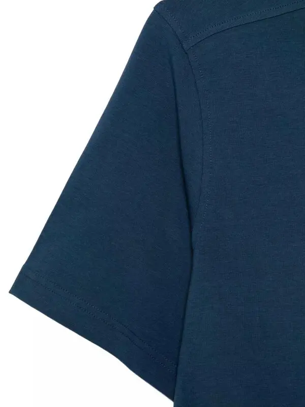 K-WAY Logo-detail Polo Shirt - Blue