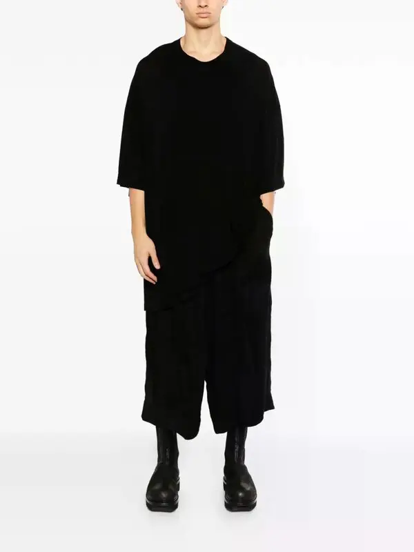 JULIUS Cropped Baggy Trousers
